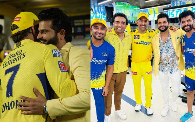 IPL 2023: MS Dhoni, Suresh Raina share heartfelt moment after CSK’s victory over LSG - MCW Sports BD