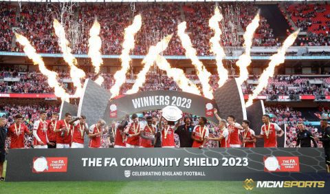 Arsenal beat Manchester City on penalties to win FA Community Shield ...